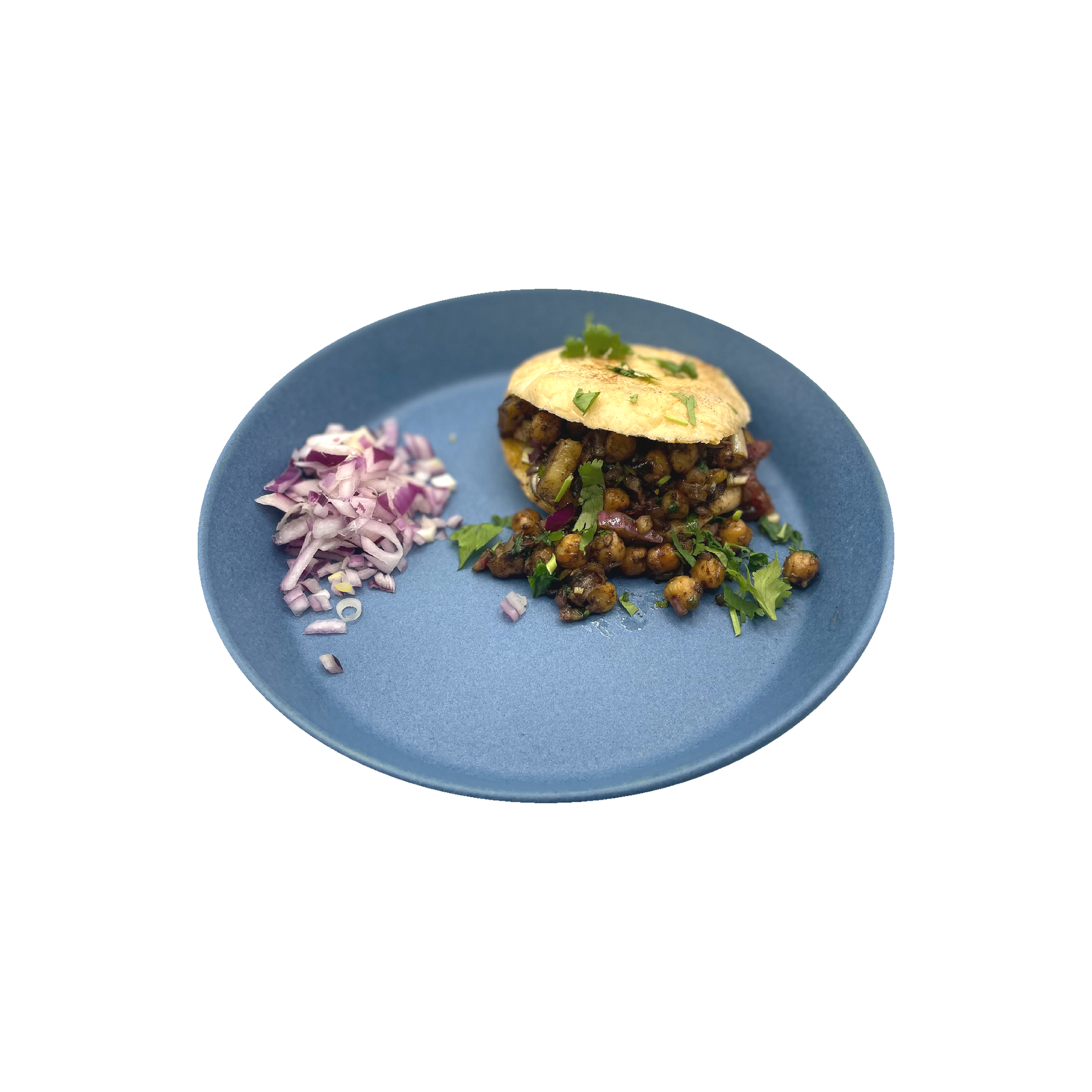 Delicious Kulche Chole - Order Authentic Indian Dish at Doaba Foods Tracy.